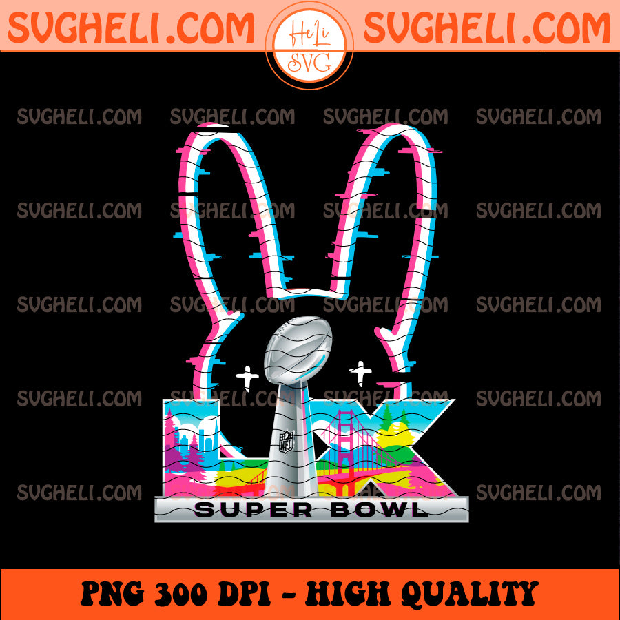 Bad Bunny SuperBowl LX 2026 Png,Bad Bunny NFL Super Bowl Png