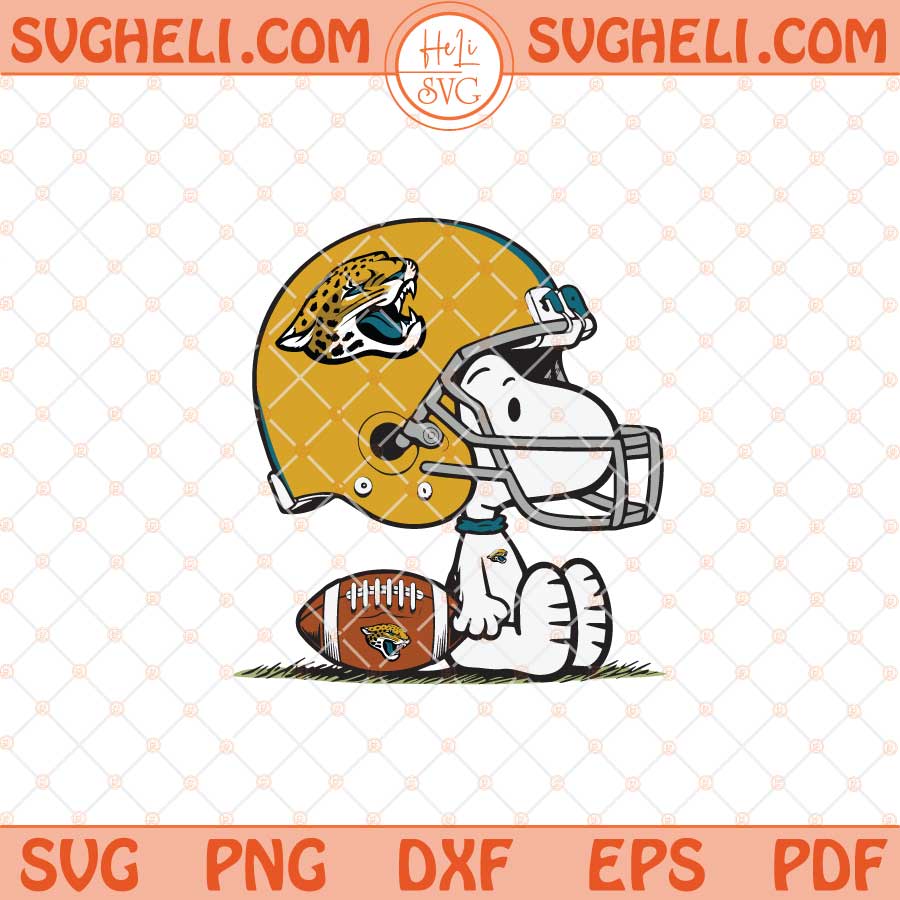 Snoopy Jacksonville Jaguars Football Svg Snoopy Football Svg