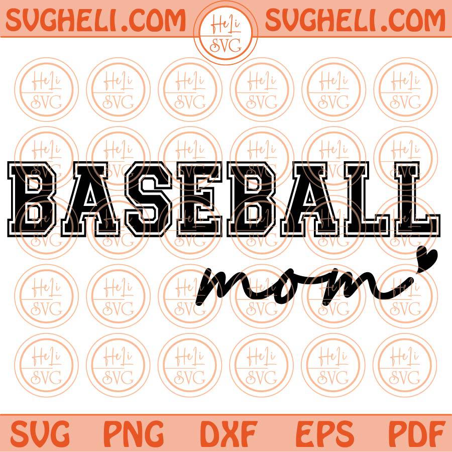 Baseball Mom Svg Retro Baseball Vibes Svg Baseball Life Svg Png