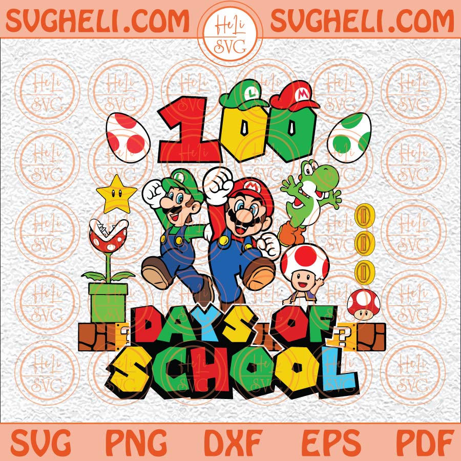 100 Days Smarter Svg Retro 100 Days Teacher Svg Happy 100 Days Svg