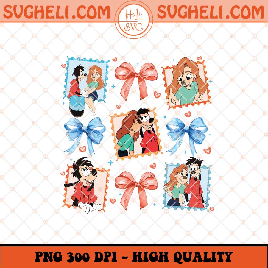 A Goofy Movie Coquette Bow Valentine Png Goofy Png