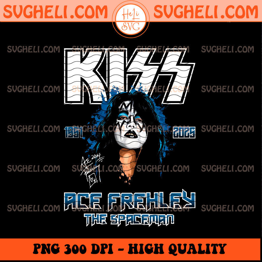 Ace Frehley RIP Memorial 1951 2025 Kiss Png, Ace Frehley Png