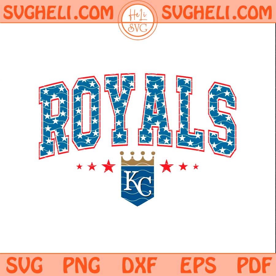 American Kansas City Royals Svg Royals MLB Baseball Svg