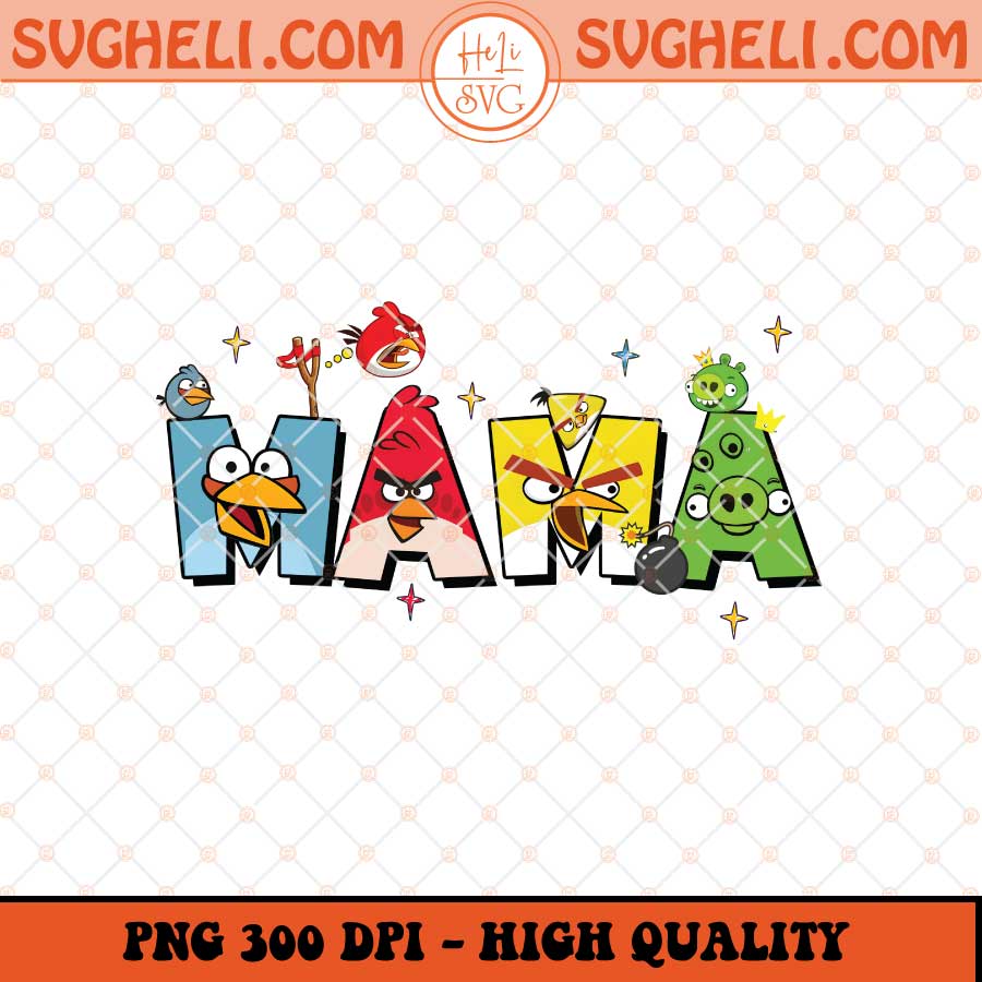 Angry Birds Mama Png Angry Birds Game Mom Png
