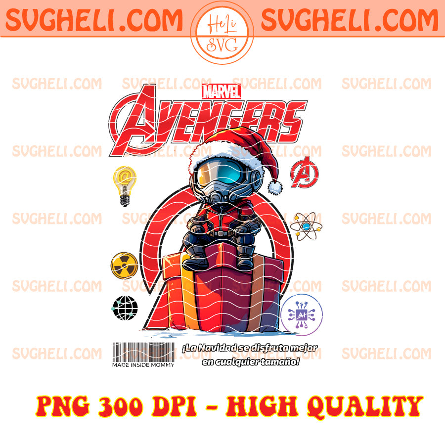 Ant-Man Marvel Christmas Png, Ant-Man Png