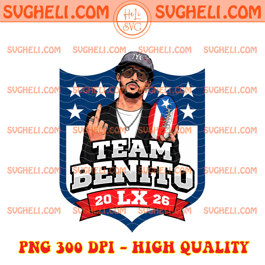 Bad Bunny Benito Bowl Super Bowl LX 2026 February 8 2026 Png