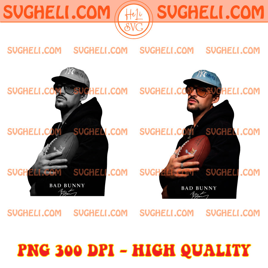 Bad Bunny SuperBowl 2026 LX Png, Bad Bunny Super Bowl Png