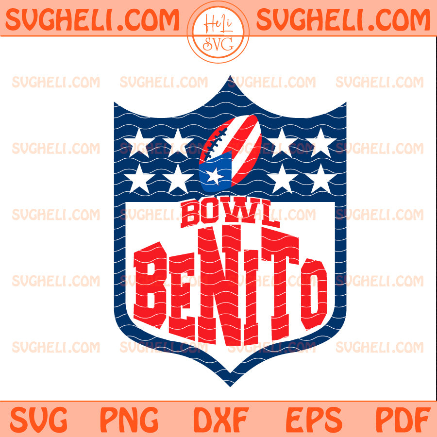 Benito Bowl Bad Bunny Super Bowl LX Svg, NFL Bad Bunny Svg