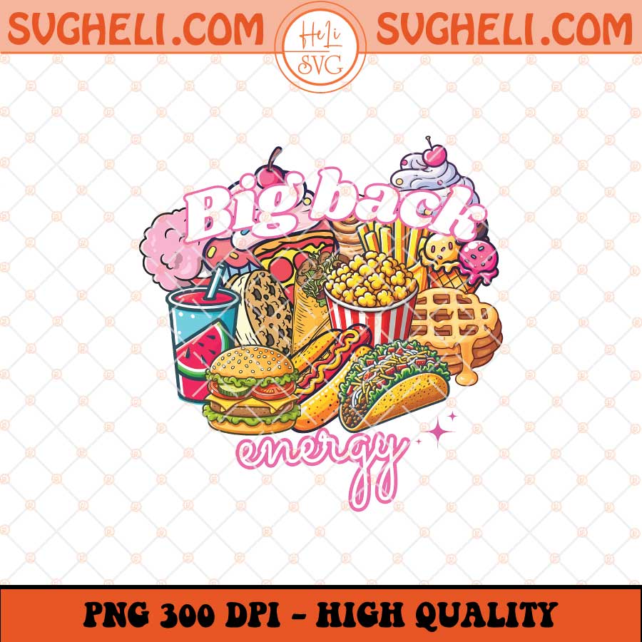 Big Back Png Big Back Activity Preppy Retro Gen Z Humor Png