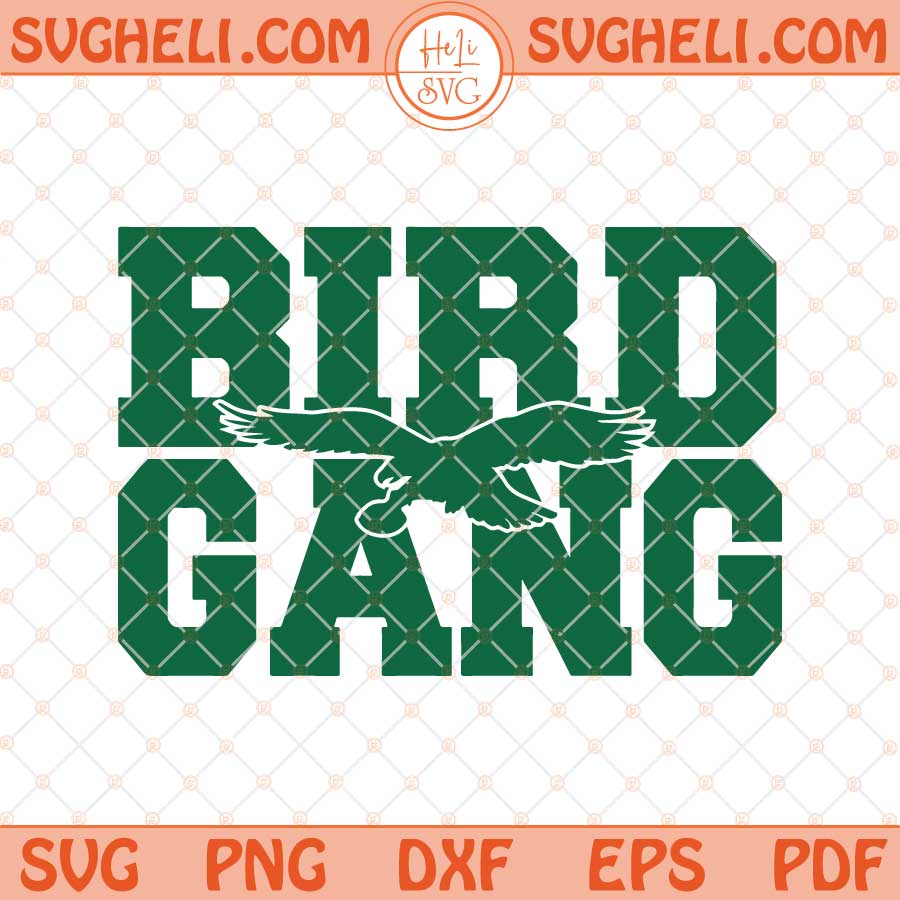 Bird Gang Eagle Svg Philadelphia Eagles Football Svg