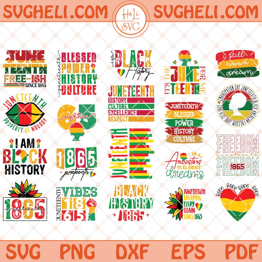 Black History Month Svg Bundle Black History Svg Bundle