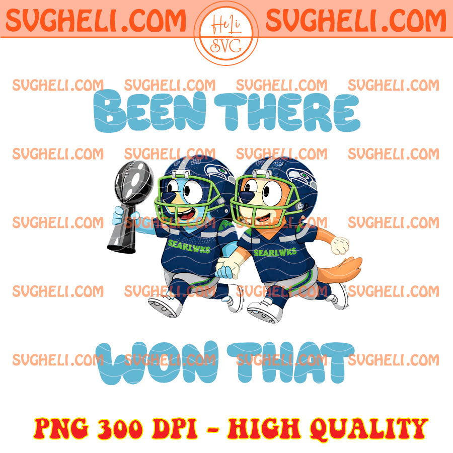 Bluey Bingo Seattle Seahawks Super Bowl LX Png,Bluey NFL Png