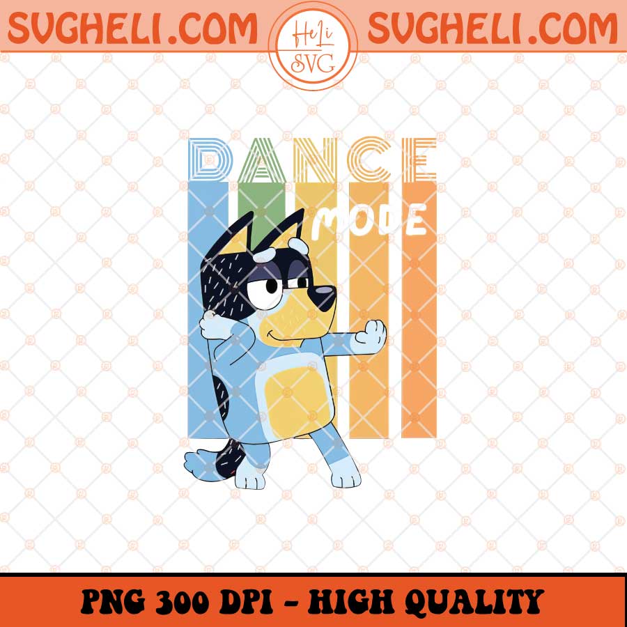 Bluey Dance Mode Png Bluey Dad Png Cartoon Bluey Dad Png