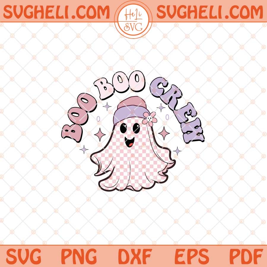 Boo Boo Crew Svg Halloween Svg Halloween Sublimation Svg