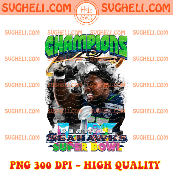 Charles Cross Seattle Seahawks Super Bowl LX Champions Png