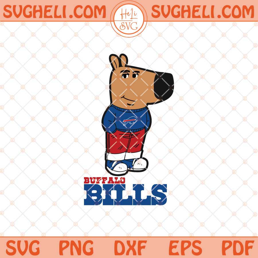 Chill Guy Buffalo Bills Football Svg Chill Guy NFL Svg