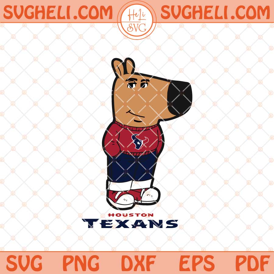 Chill Guy Houston Texans Football Svg Chill Guy NFL Svg