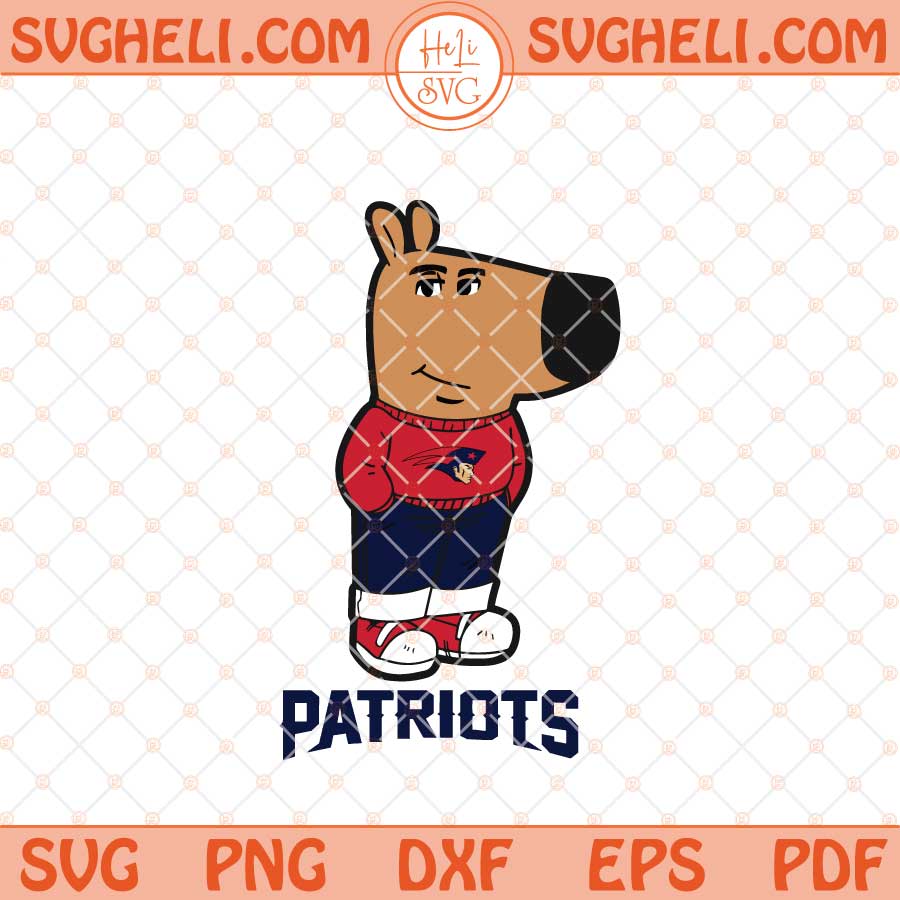Chill Guy New England Patriots Football Svg Chill Guy NFL Svg