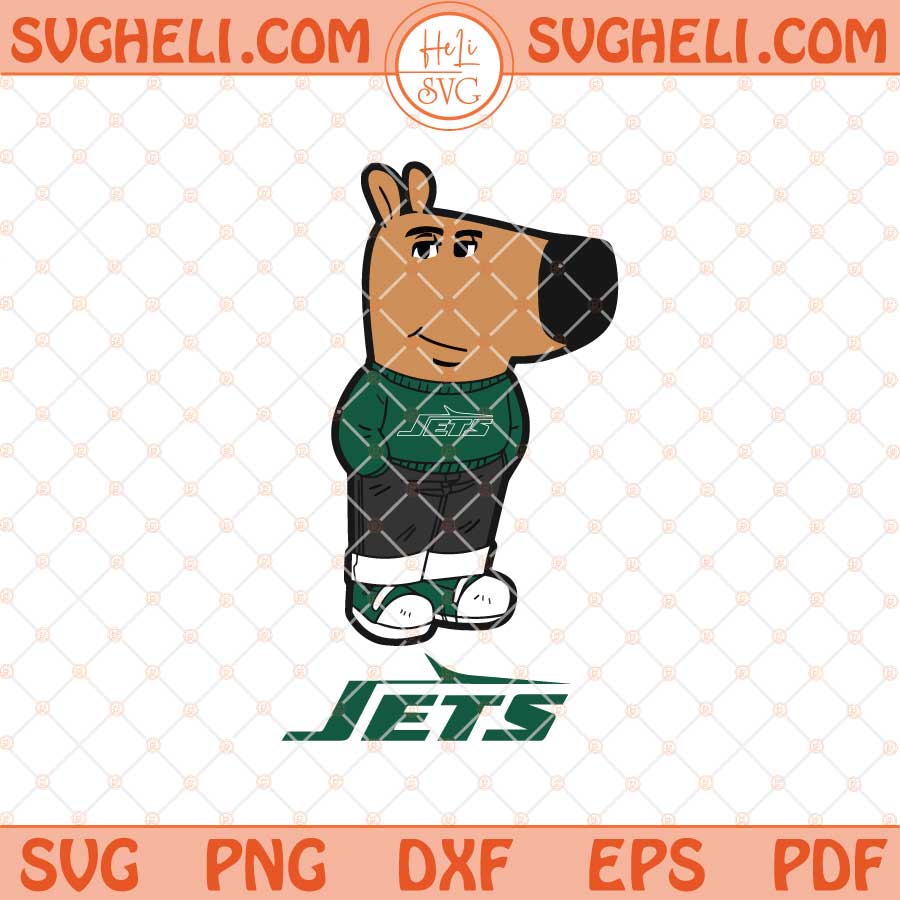 Chill Guy New York Jets Football Svg Chill Guy NFL Svg