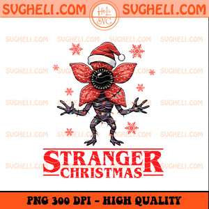 Christmas Demogorgon Stranger Things 5 Png