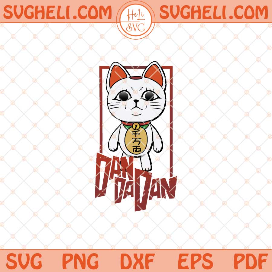 Dandadan Turbo Granny Svg Turbo Granny Maneki Neko Svg