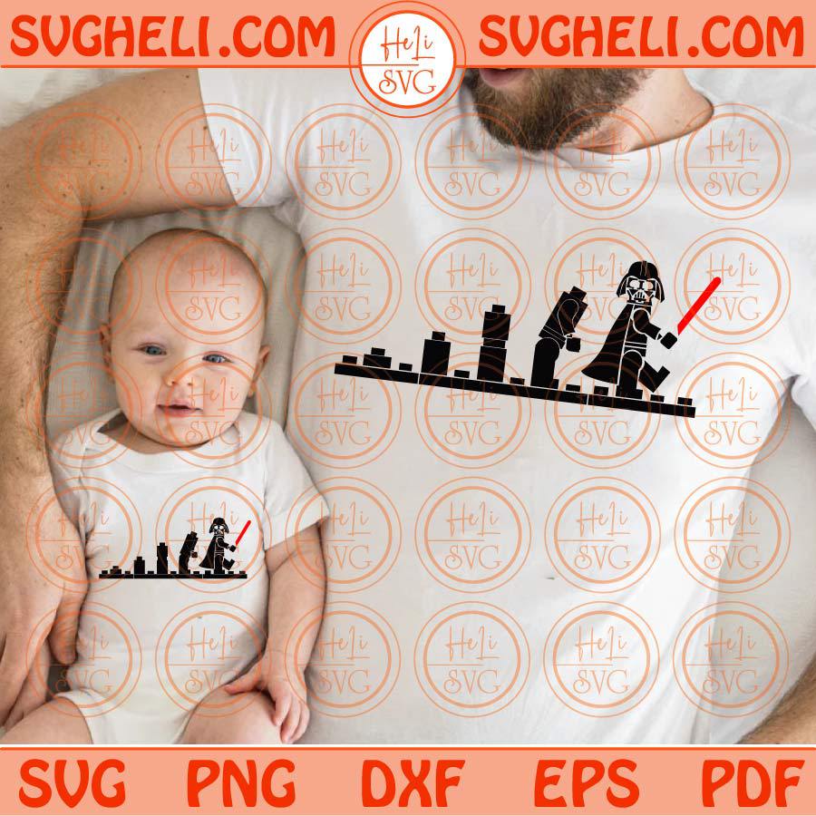 Darth Bricks Evolution Svg Love Bricks Svg Funny Brick Evolution Svg