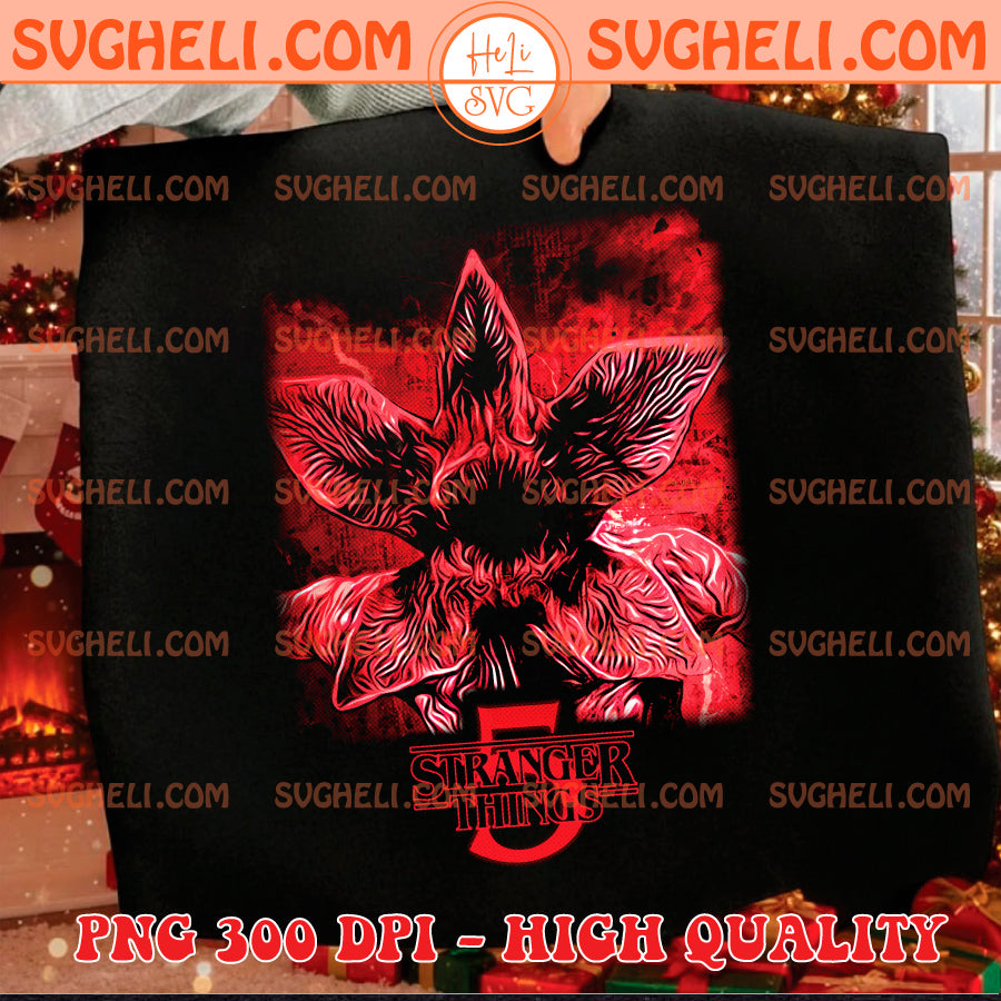Demogorgon Stranger Things Season 5 Png, The Upside Down Png