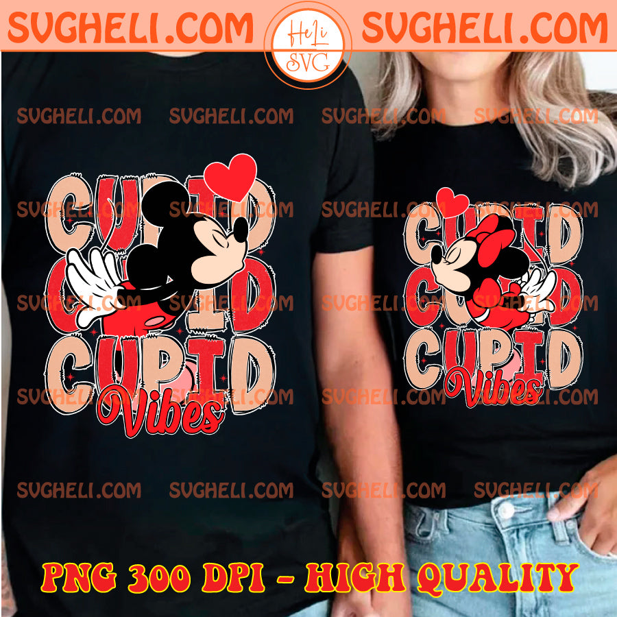Disney Mickey Mouse Minnie Mouse Png, Couples Valentines Png