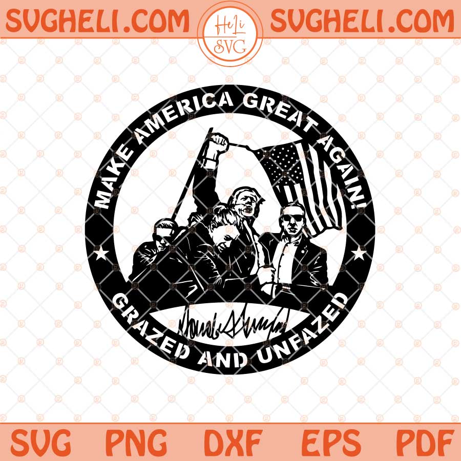 Donald Trump Svg Trump Shot Fight 2024 Election Svg Survive Svg