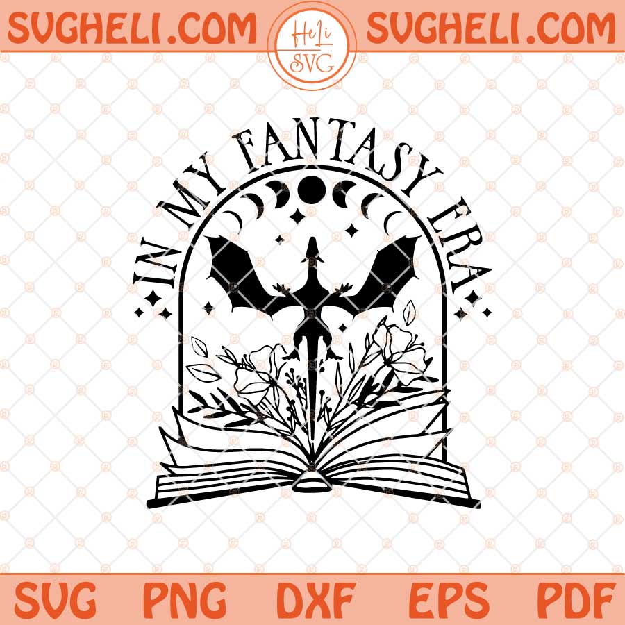 Fantasy Book Svg Fantasy Svg Smutty Book Svg Smut Svg