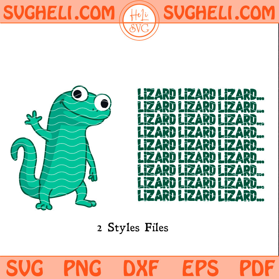 Funny Lizard Lizard Lizard SVG - Elio Meme Design Files