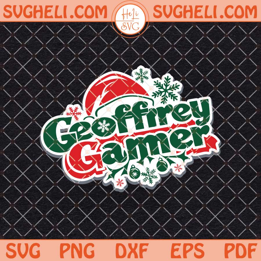 Geoffrey Gamer Christmas 2024 Svg Gamer Christmas Svg