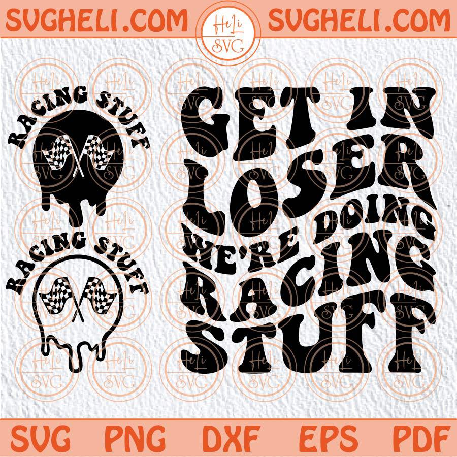 Race Day Svg Checkered Flag Race Day Svg Retro Racing Mom Svg Png