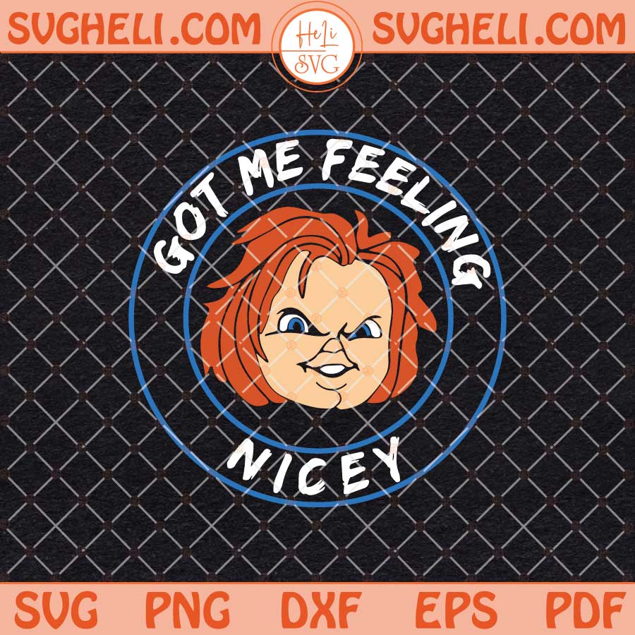 Got Me Feeling Nicey Svg Jon Gruden Chucky Merch Svg