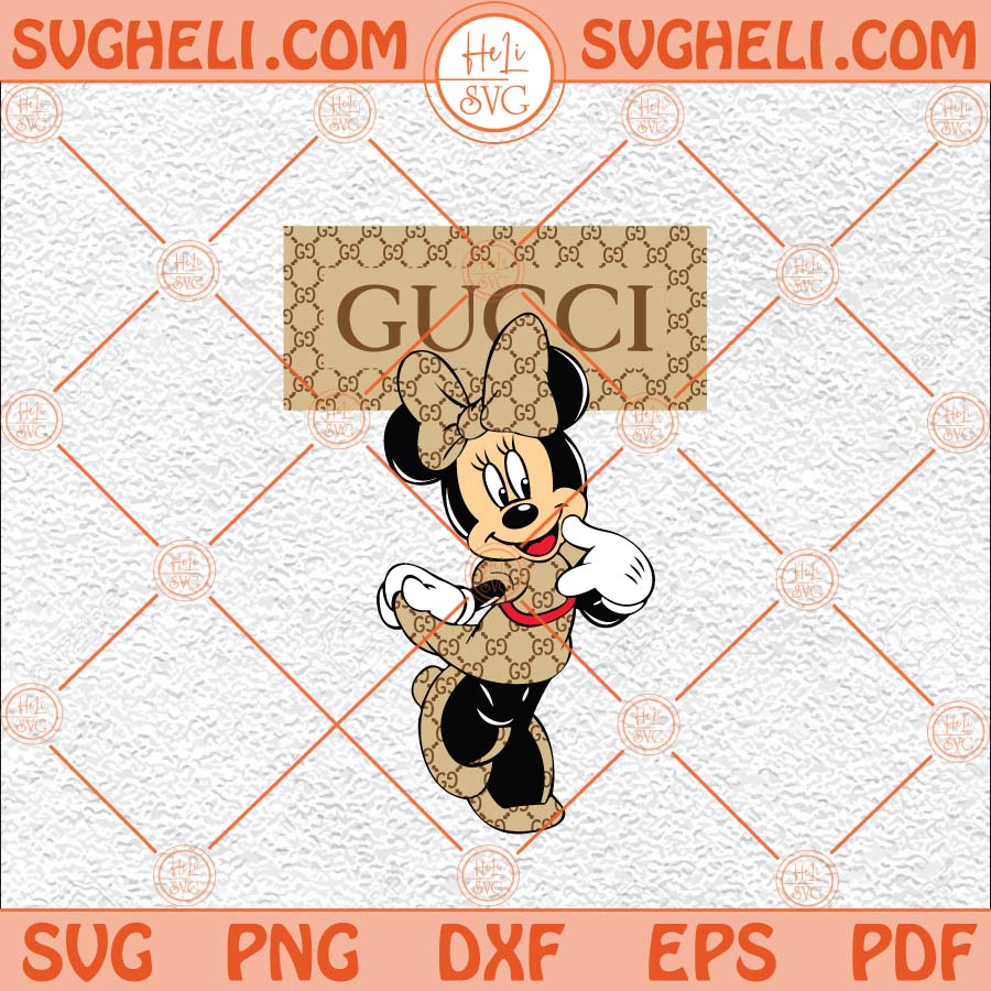 Gucci Mickey Mouse Logo Svg Disney Gucci Svg Gucci Minnie Svg