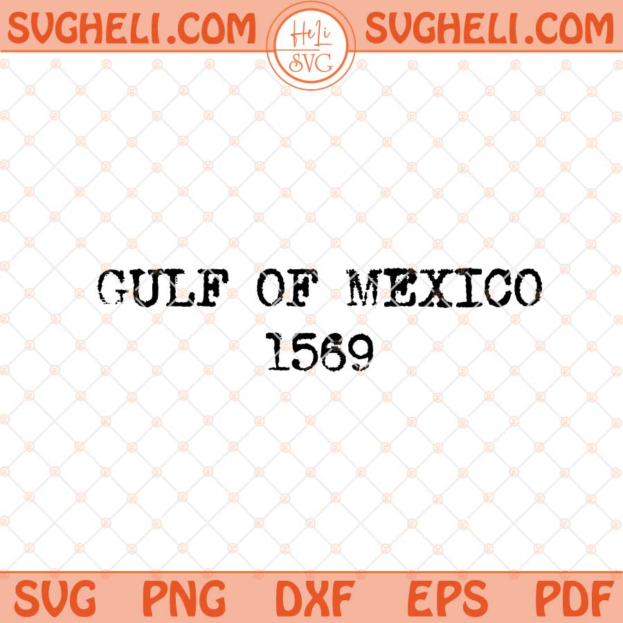 Gulf of Mexico Svg American Gulf of Mexico 1569 Svg