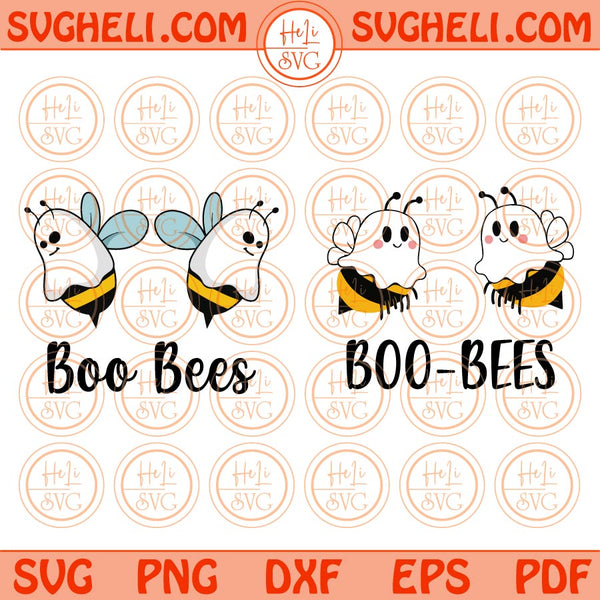 Halloween Boo Bees Svg Cute Bee Boo Bees Halloween Svg Png