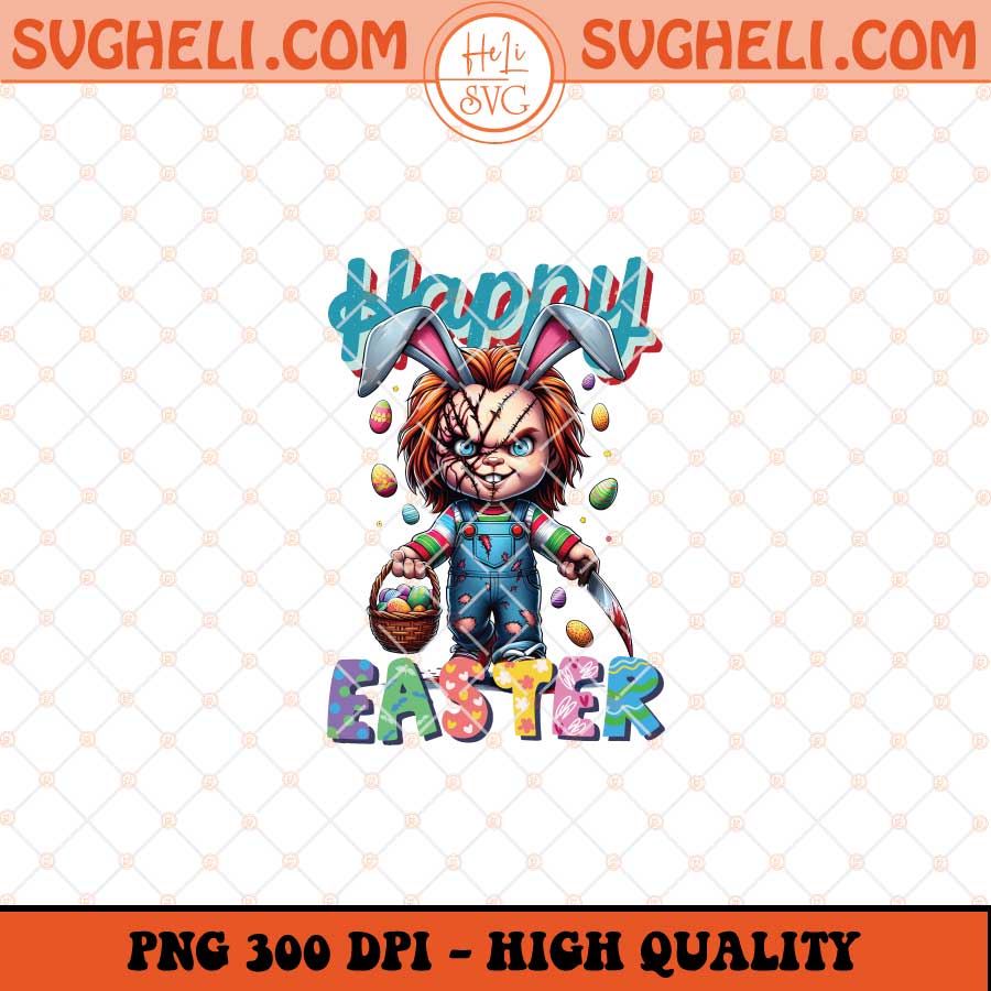 Happy Easter Chucky Png Chucky Easter Bunny Png Easter Png