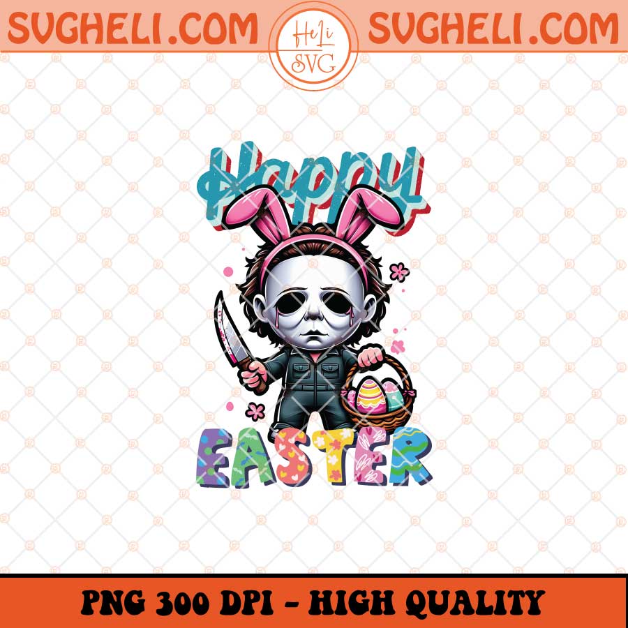 Happy Easter Michael Myers Png Michael Easter Bunny Png