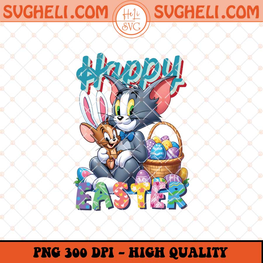 Happy Easter Tom And Jerry Png Tom And Jerry Easter Png