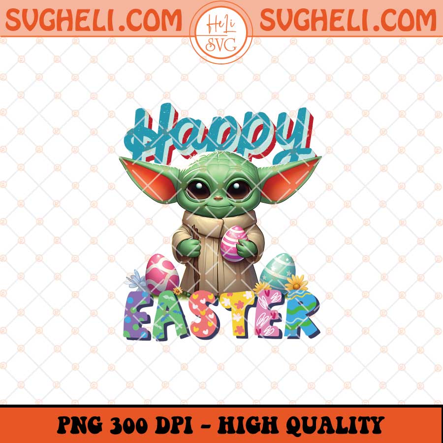 Happy Easter Yoda Png Yoda Easter Bunny Png Yoda Easter Png