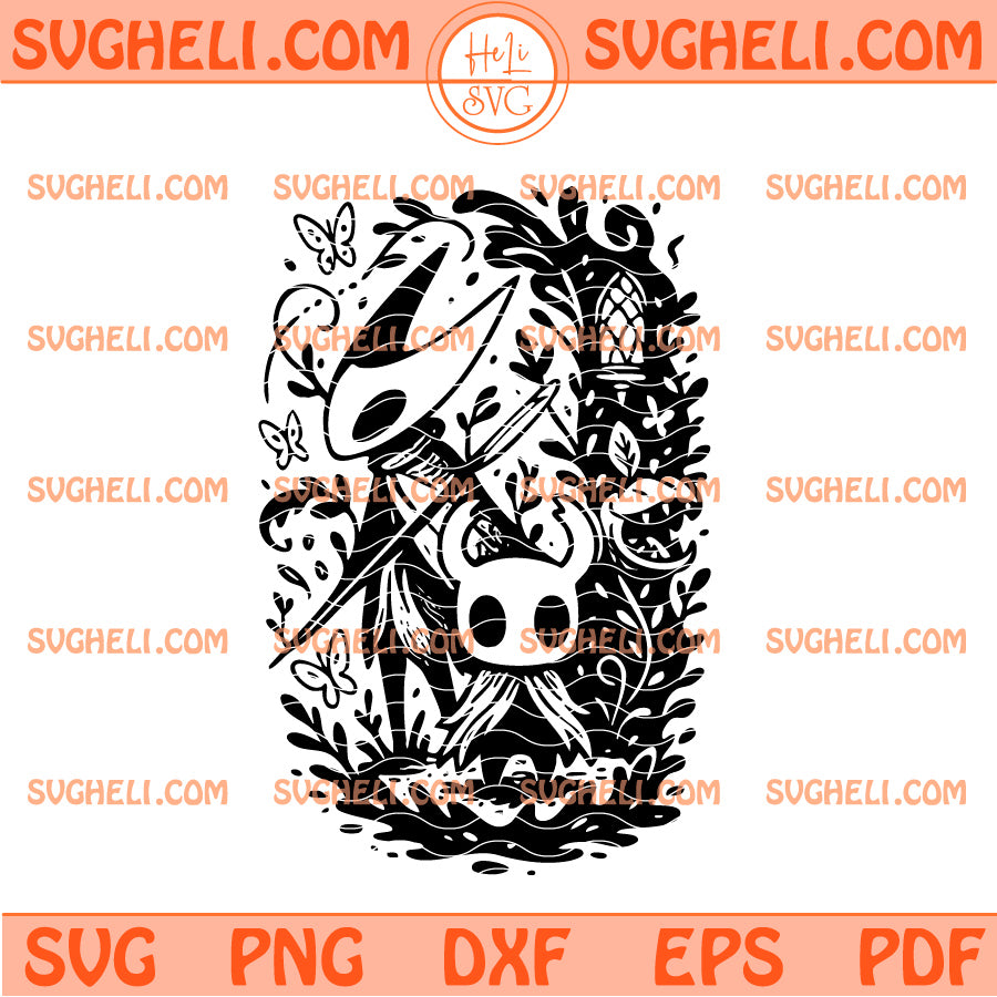 Hollow knight Fanart Svg, Hollow Knight Silksong Svg