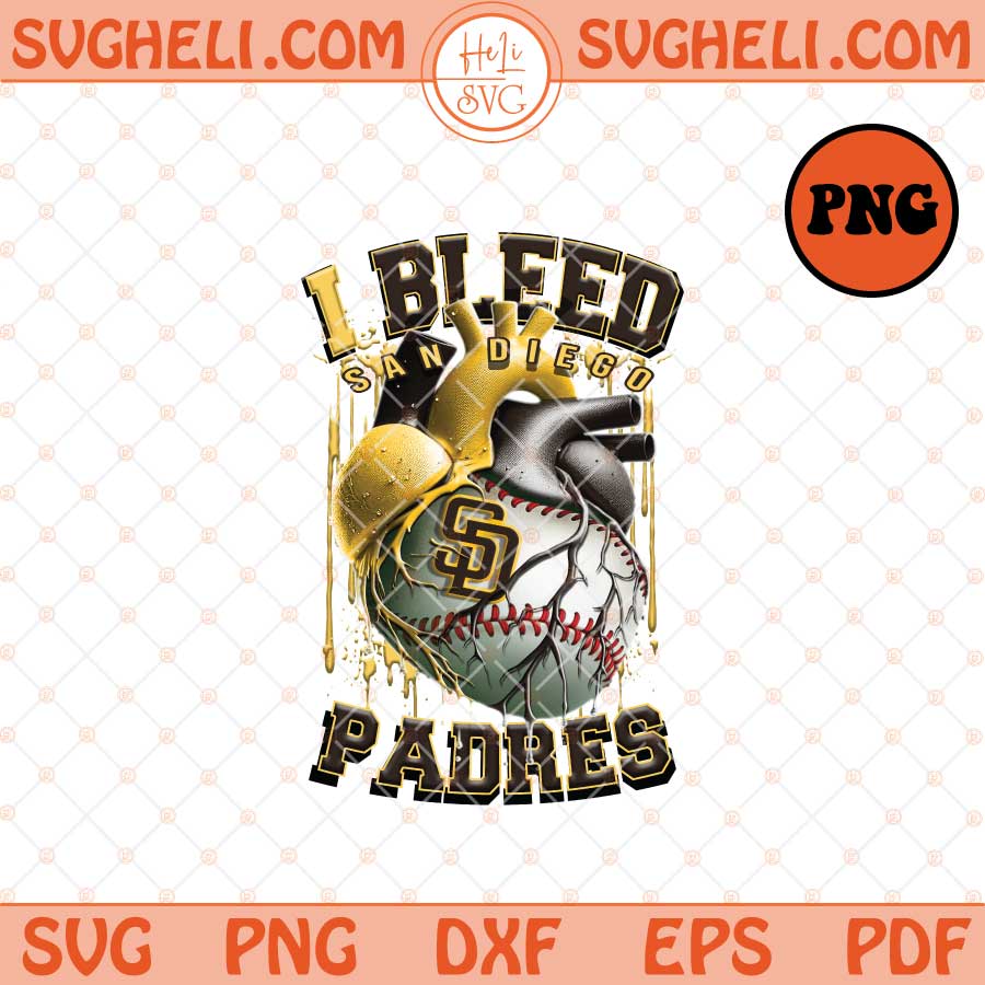 I Bleed San Diego Padres Png San Diego Padres Baseball Png