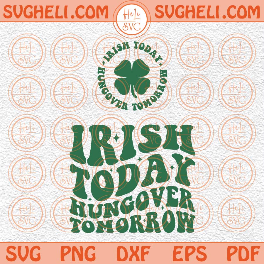Lucky Svg Happy go Lucky Shamrock Svg Retro St Patricks Day Svg Png