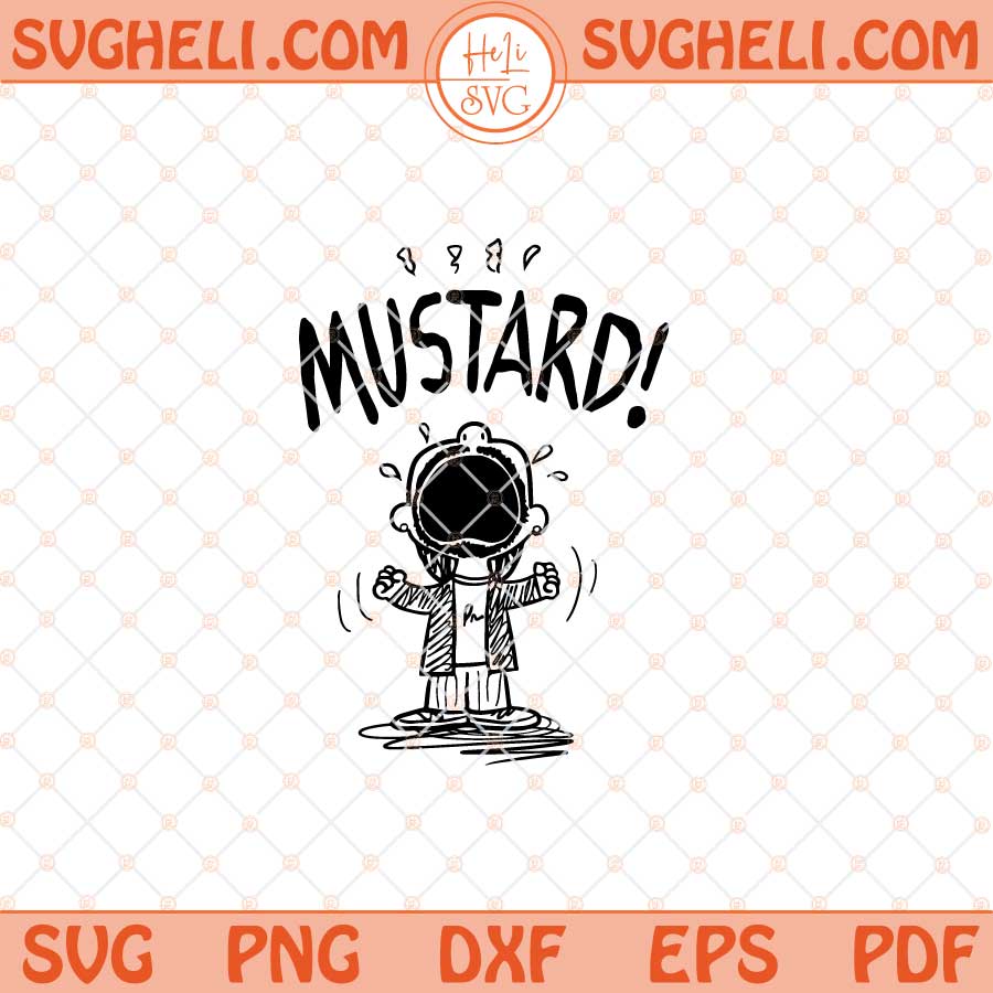 Kendrick Lamar Mustard Svg Tv Off Lyrics Svg Mustard Svg