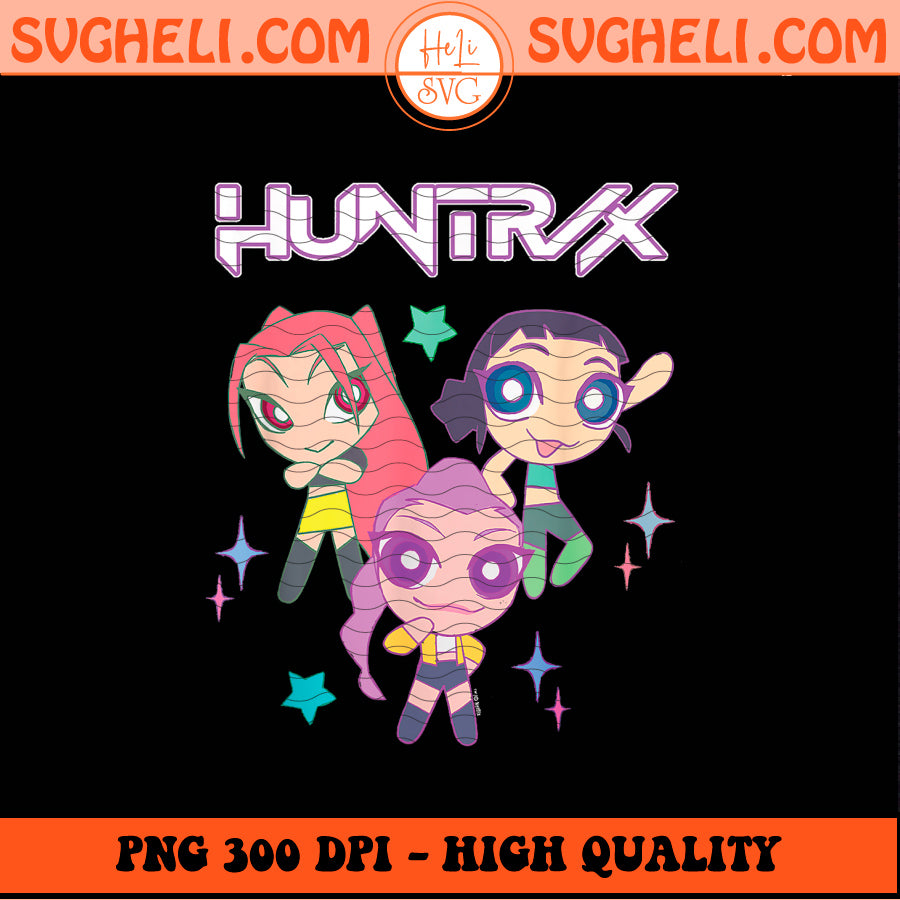 Kpop Demon Hunters Huntrix Rumi Mira Zoey Png, Huntrix Png