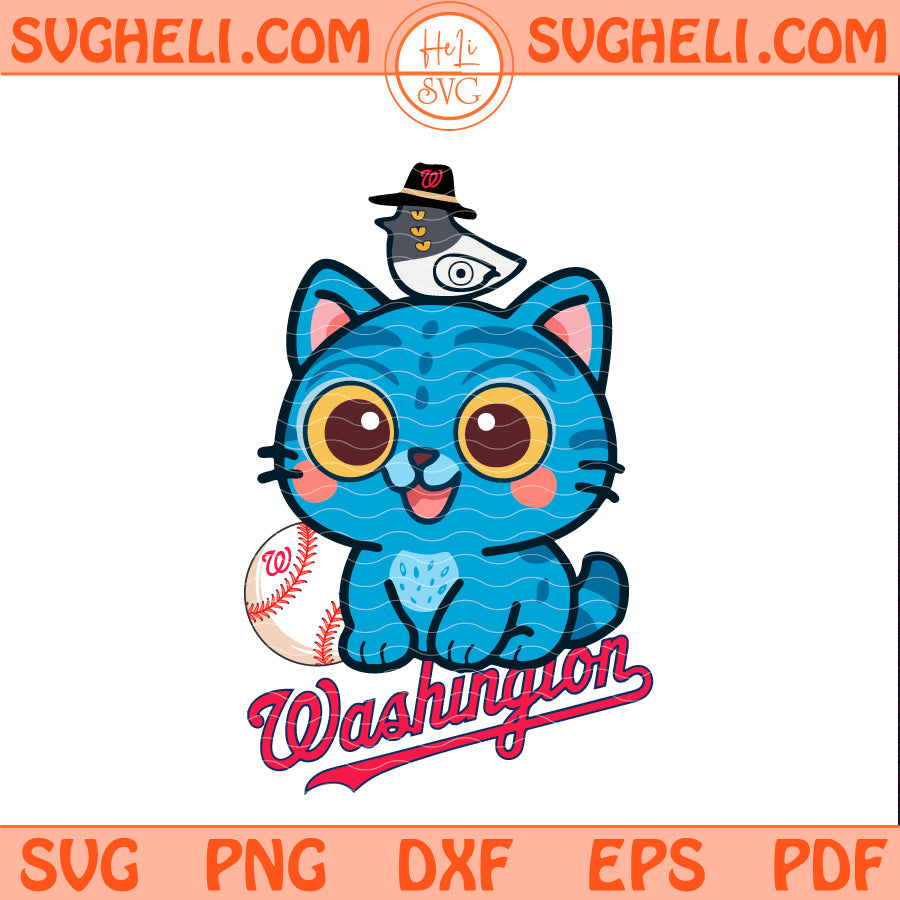 Kpop Demon Hunters Tiger and Bird Washington Nationals Svg
