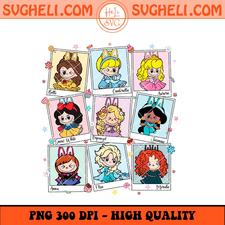 Labubu Disney Baby Princess Png Labubu Disney Png