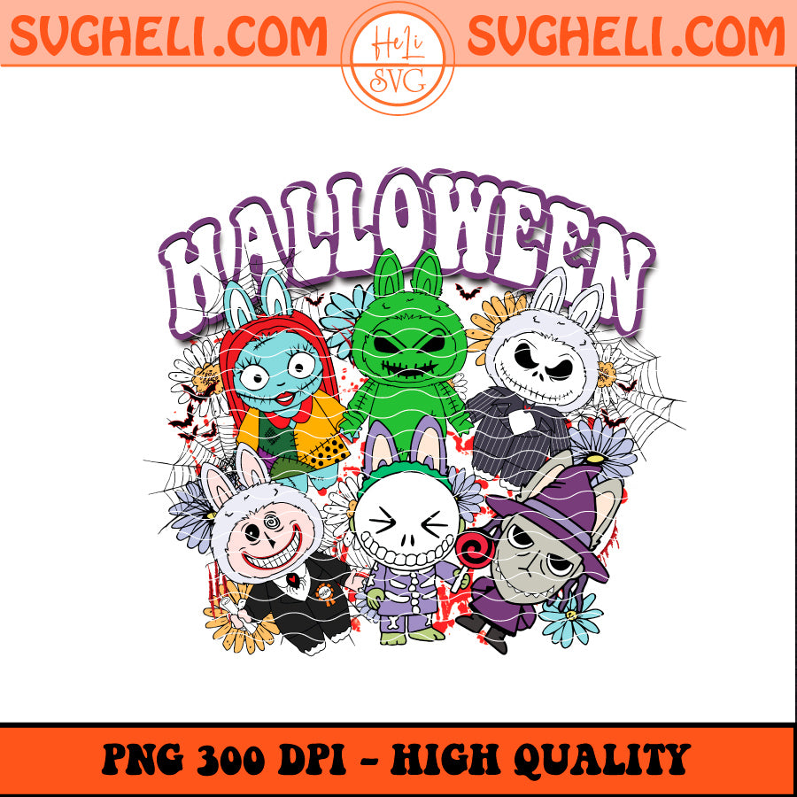 Labubu Halloween Nightmare Png, Labubu The Nightmare Png
