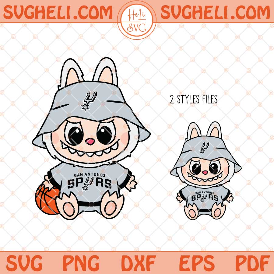 Labubu San Antonio Basketball Svg San Antonio Svg